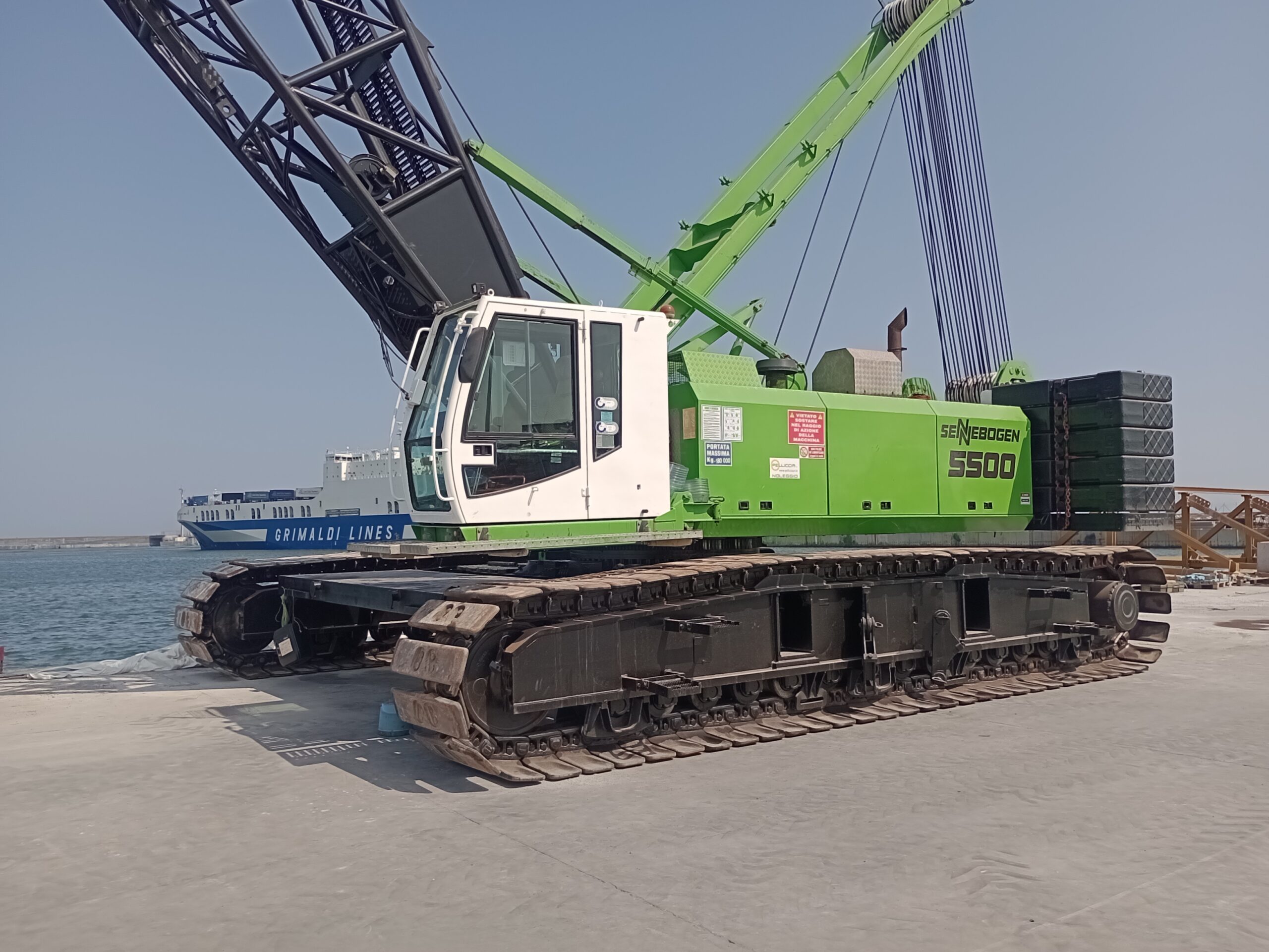 Sennebogen 5500 - Pelliccia Srl